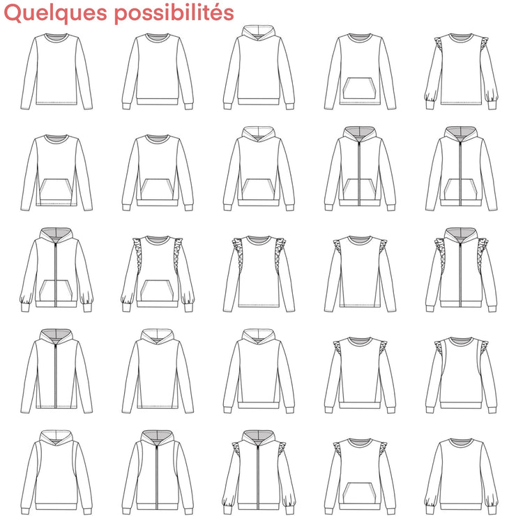 Patrons de couture homme : modèles modernes en PDF ou impression A0 ...