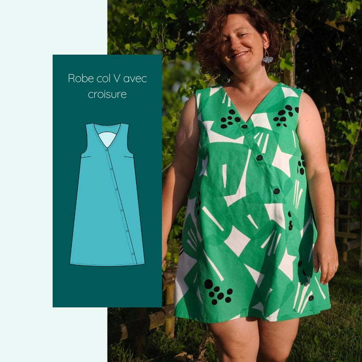 Patrons de couture de robes femme : modèles stylés et tendance en PDF ...